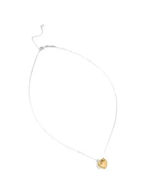 TOUS Heart Pendant Necklace - Silver