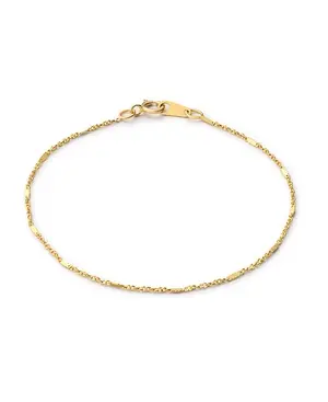 ANA LUISA Singapore Chain Bracelet - Gold