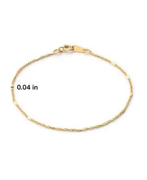 ANA LUISA Singapore Chain Bracelet