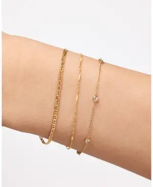 ANA LUISA Singapore Chain Bracelet