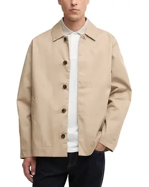 Barbour Short Rokig Waterproof Jacket - Washed Stone