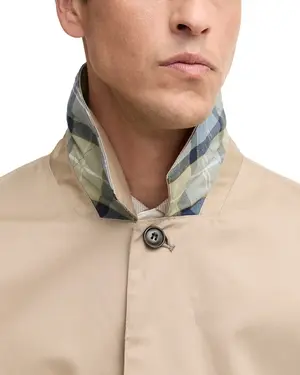Barbour Short Rokig Waterproof Jacket - Washed Stone