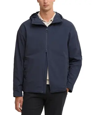 Barbour Rokig Hooded Showerproof Jacket - Navy