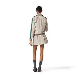 Miu Miu Washed Twill Miniskirt