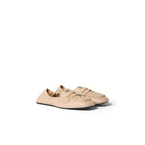 Miu Miu Ruches Nappa Leather Loafers - Cord
