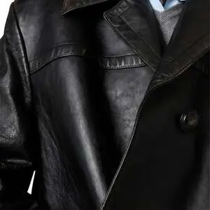 Miu Miu Leather Jacket - Black