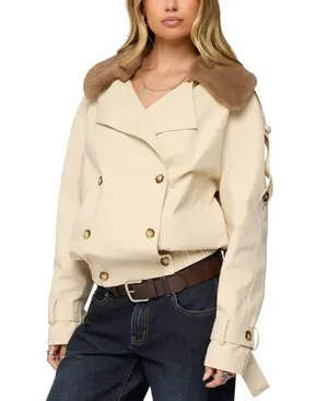 EDIKTED Detachable Trench Coat