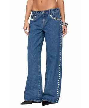 Edikted Distressed Jeans For Women