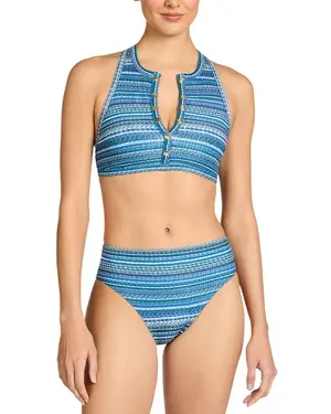 Robin Piccone Emilia Tankini Top - Lapis Multi