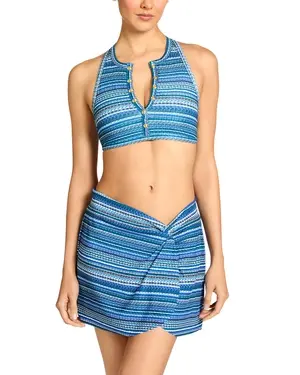 Robin Piccone Emilia Twist Short Pareo Cover Up