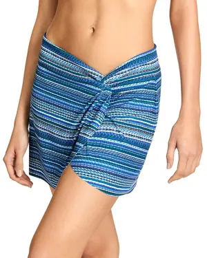 Robin Piccone Emilia Twist Short Pareo Cover Up