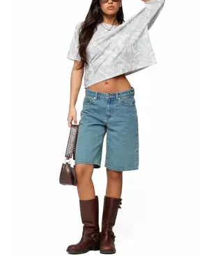 EDIKTED Davida Off-shoulder Top