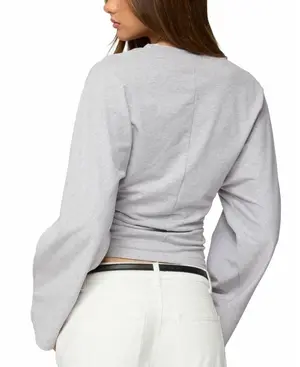 EDIKTED Cinch-waist Top