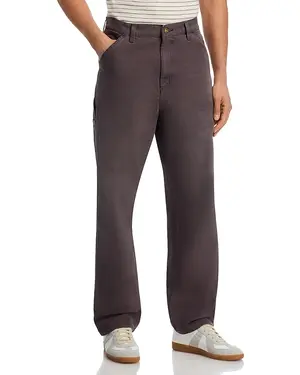 Carhartt Work In Progress Dearborn Canvas Denim Jeans - Shale