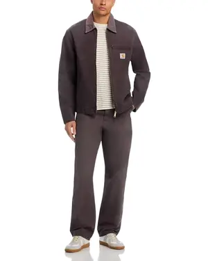 Carhartt Work In Progress Dearborn Canvas Denim Jeans - Shale
