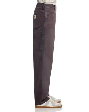Carhartt Work In Progress Dearborn Canvas Denim Jeans - Shale