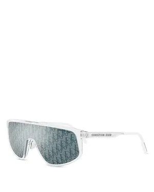 Dior Diortag Mask Sunglasses, 134mm