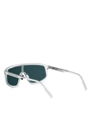Dior Diortag Mask Sunglasses, 134mm