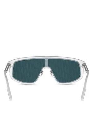 Dior Diortag Mask Sunglasses, 134mm