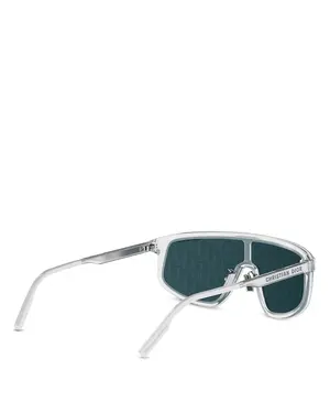 Dior Diortag Mask Sunglasses, 134mm