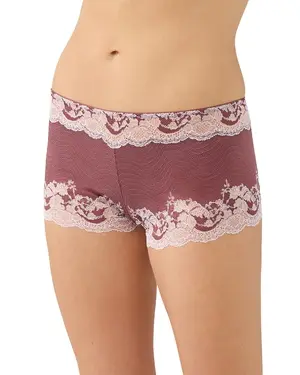 Wacoal Modern Affair Boyshort - Rose Brown/cradle Pink
