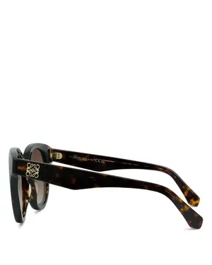 Loewe Round Sunglasses, 51.5mm