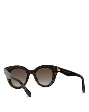 Loewe Round Sunglasses, 51.5mm - Classic Havana/brown