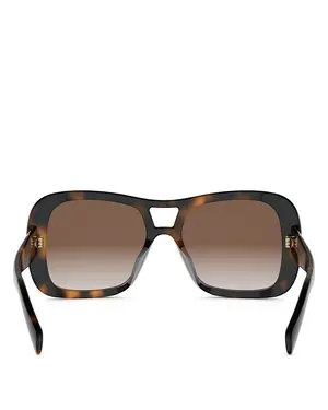 Celine Triomphe Pilot Sunglasses - Dark Havana/brown Lens