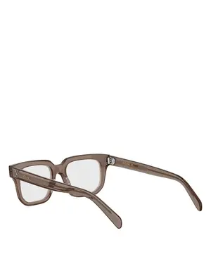 Celine Triomphe Cat Eye Eyeglasses - Shiny Transparent Brown