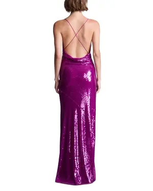 Bcbgmaxazria Kimberly Sequinned Gown