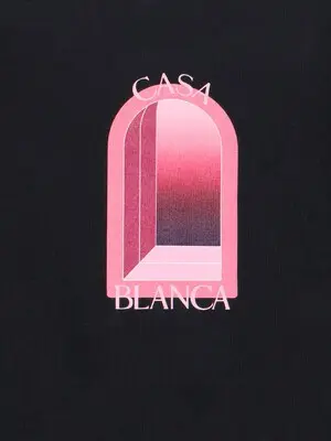 Casablanca L'arche' T-shirt - Black