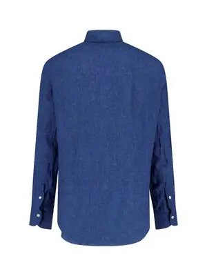 FINAMORE 1925 Gaeta' Shirt - Blue