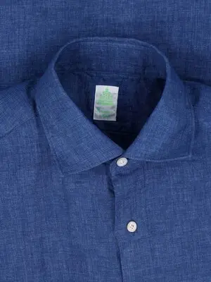 FINAMORE 1925 Gaeta' Shirt - Blue