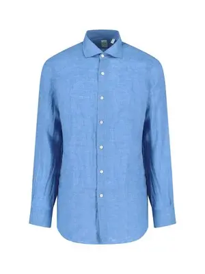 FINAMORE 1925 Gaeta' Shirt - Light Blue