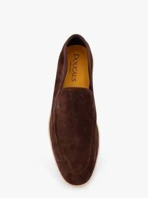 DOUCAL'S Reverse Suede Loafers