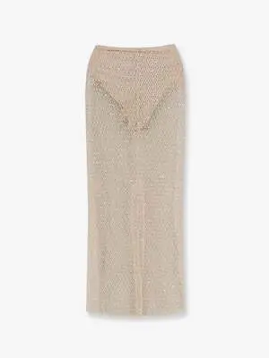 PatBO Crochet Long Skirt