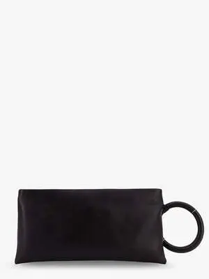 TOM FORD Aura Leather Clutch Bag - Black