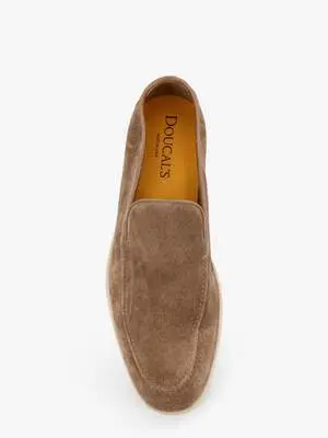 DOUCAL'S Reverse Suede Loafers