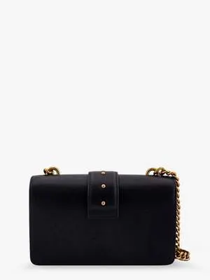 Pinko Love One Mini Leather Crossbody Bag