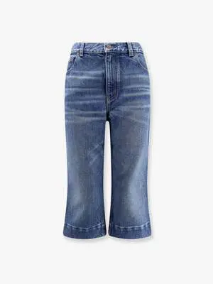 Chloe Contrast Stitching Jeans For Women
