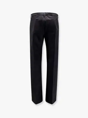 Rick Owens Geth Certified Cotton Blend Pants - Black
