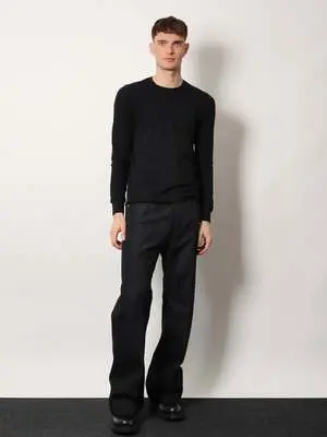 Rick Owens Geth Certified Cotton Blend Pants - Black
