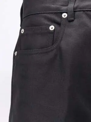 Rick Owens Geth Certified Cotton Blend Pants - Black