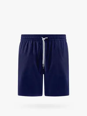 Polo Ralph Lauren Recycled Nylon Swim Trunks With Embroidered Logo - Blue