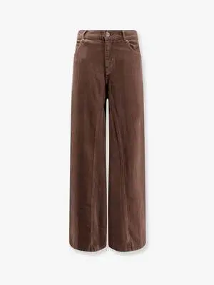 Pinko Winona Denim Trousers - Brown