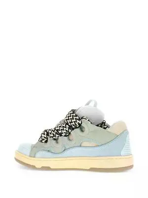 LANVIN Lace-up Sneakers - Blue