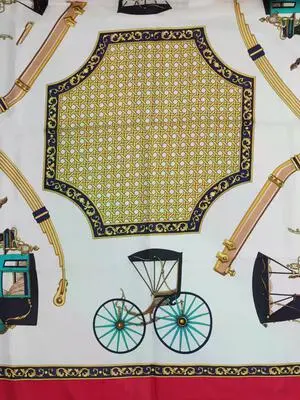 Vintage Patterned Scarf
