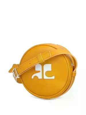 COURREGES Reedition Circle Shoulder Bag - Yellow