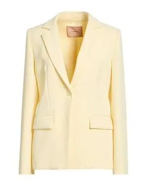 TWINSET Single-breasted Blazer - Yellow