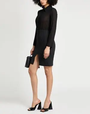 Patrizia Pepe Pinstriped Mini Dress